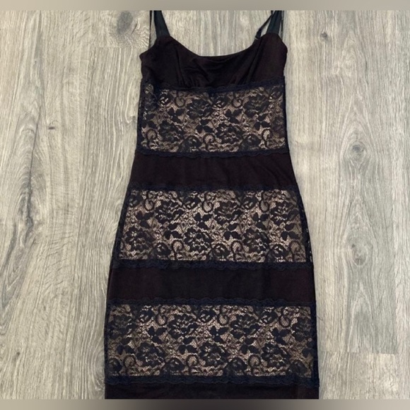 bebe | Dresses | Unique Dress Bebe Cocktail Night Dresssize Xxs | Poshmark